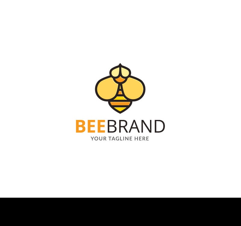 Bee Brand Logo Template #72084 - TemplateMonster