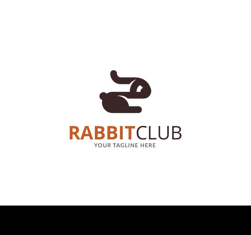 Rabbit Club Logo Template #72148 - TemplateMonster