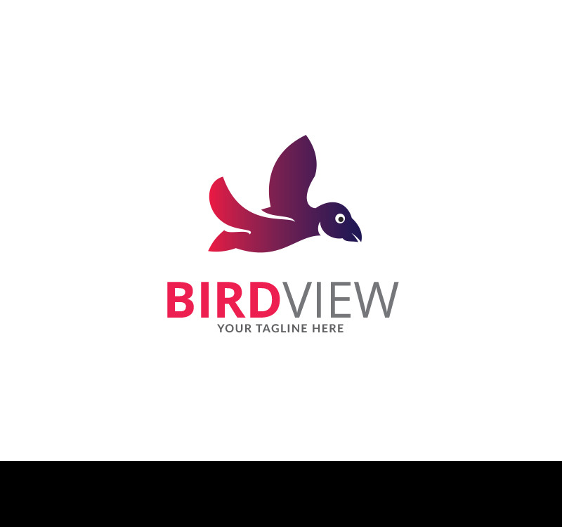 Bird View Brand Logo Template #73368 - TemplateMonster