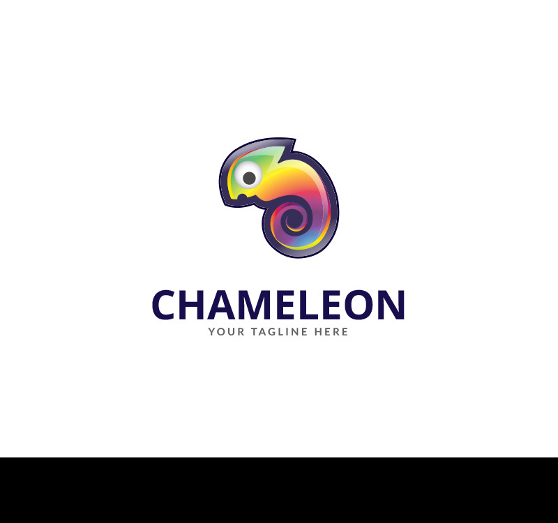 Chameleon Club Logo Template #73365 - TemplateMonster