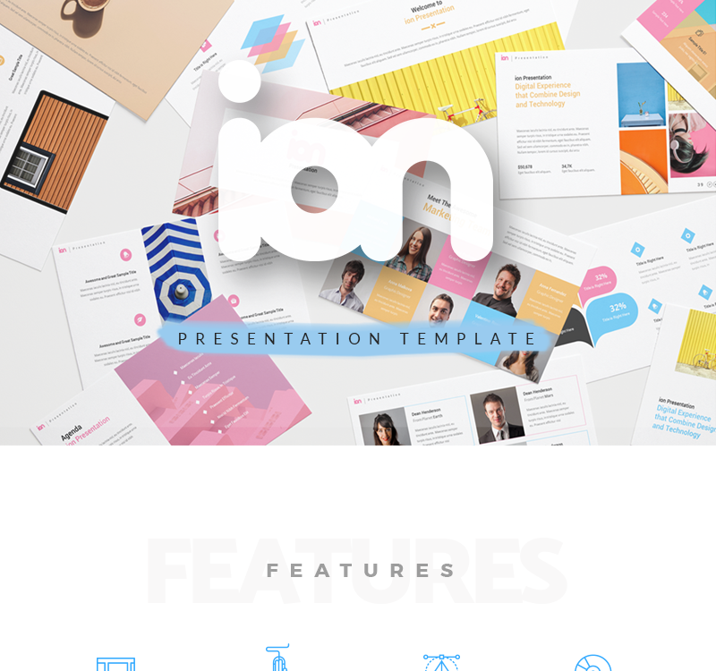 ION Creative Presentation PowerPoint Template