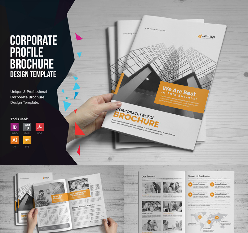 Corporate Brochure Design - Corporate Identity Template