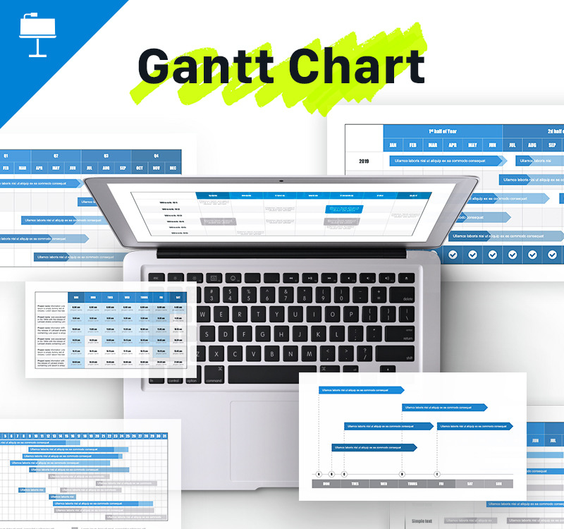Gantt Chart Keynote Template Free Download Download Gantt Chart 