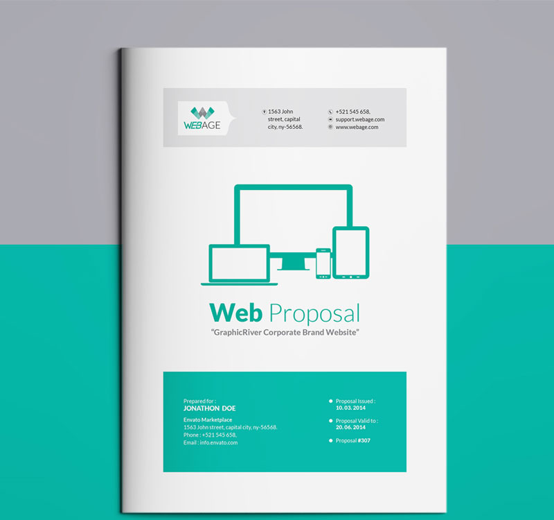 Website Proposal Template Word Business Proposal Template | Bit.ai