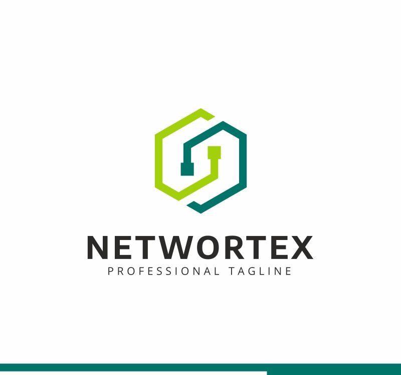 Network Logo Template #75497 - TemplateMonster