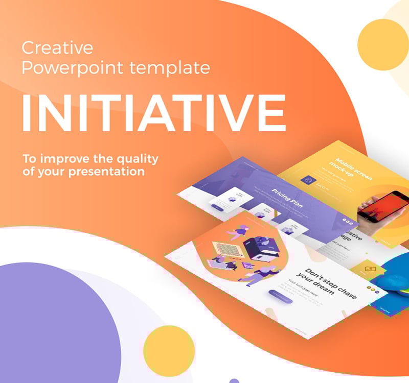 Initiative - Creative PowerPoint Template - TemplateMonster