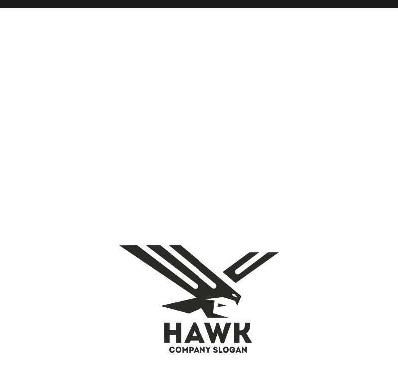 Hawk Logo Template #75880 - TemplateMonster