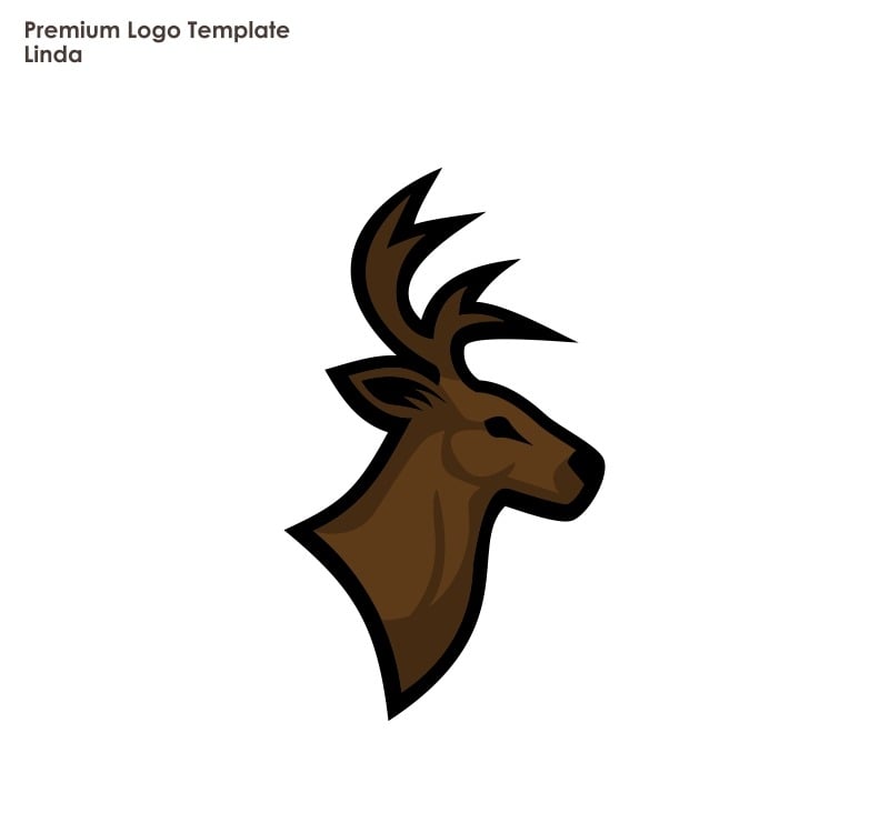 Azienda Logo Testa Di Cervo