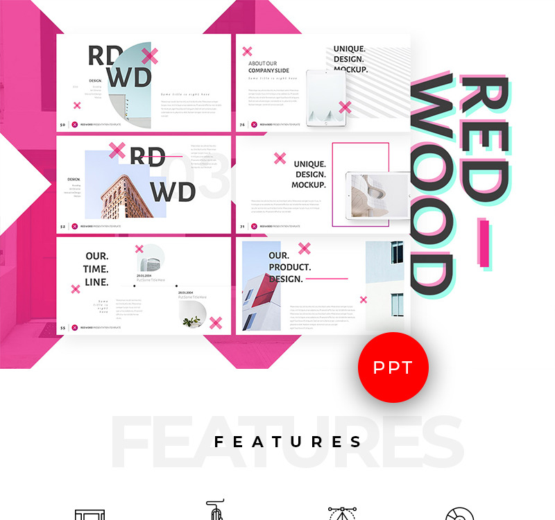 RedWood PowerPoint Template #78273 - TemplateMonster