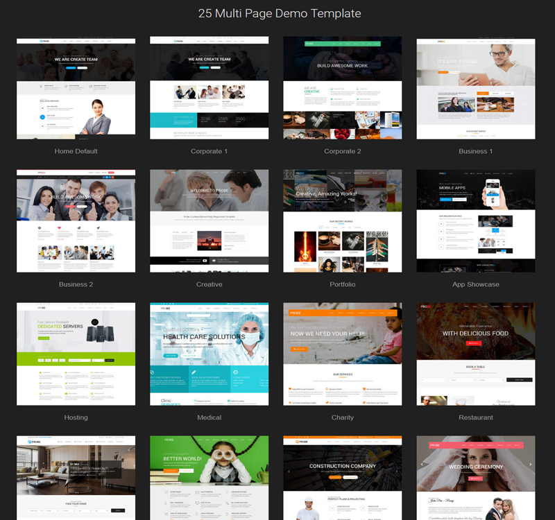 Probe - Responsive Multipurpose Joomla Template