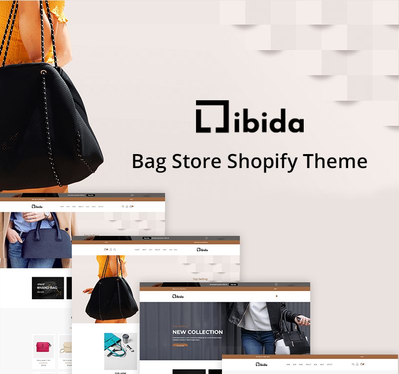 Libida – Bag Store Shopify Theme #80551 - TemplateMonster