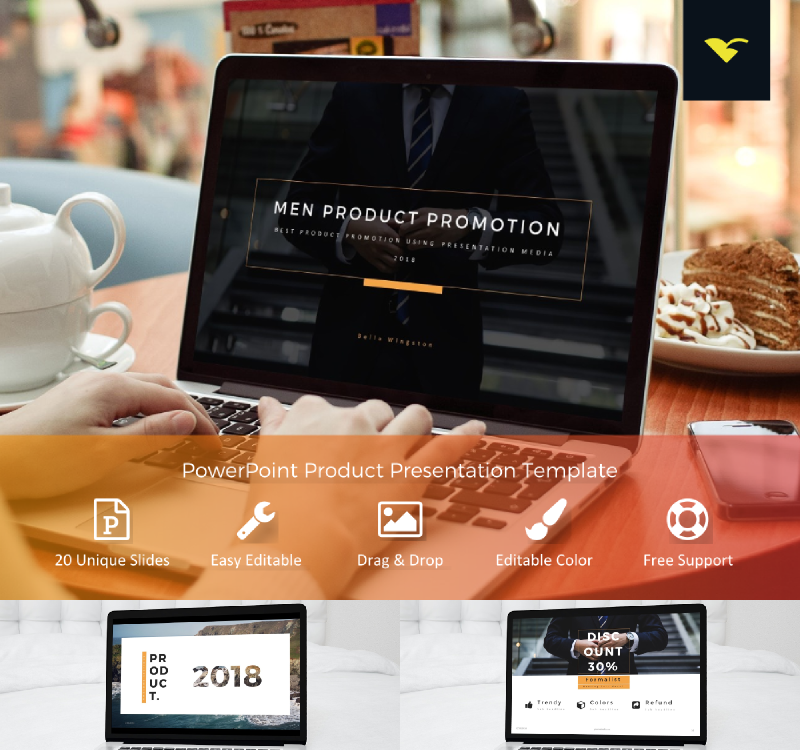 Product Promotion Presentation PowerPoint Template