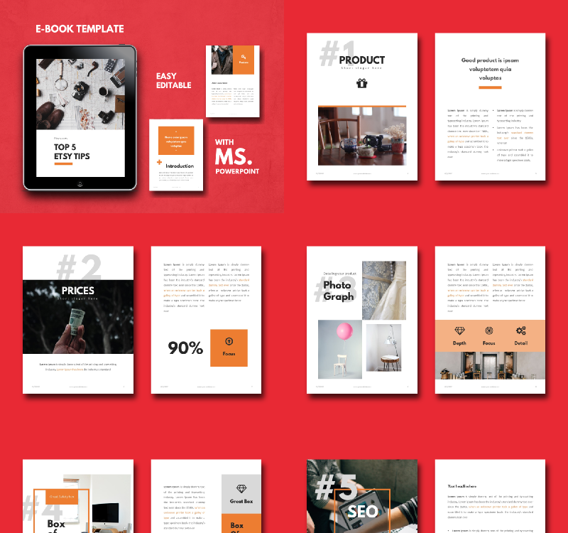Ebook Powerpoint Template