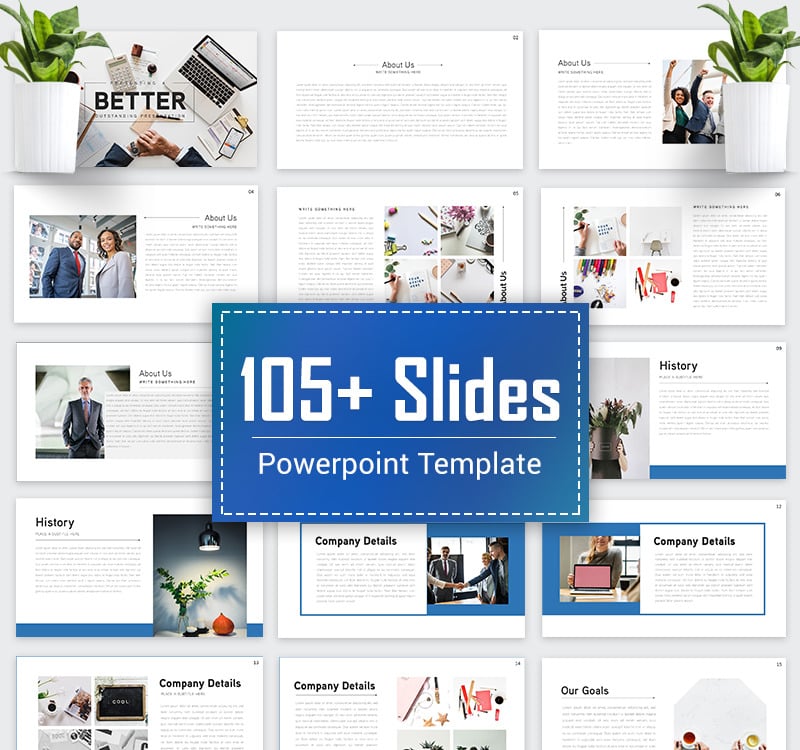 Better - Business PowerPoint Template - TemplateMonster