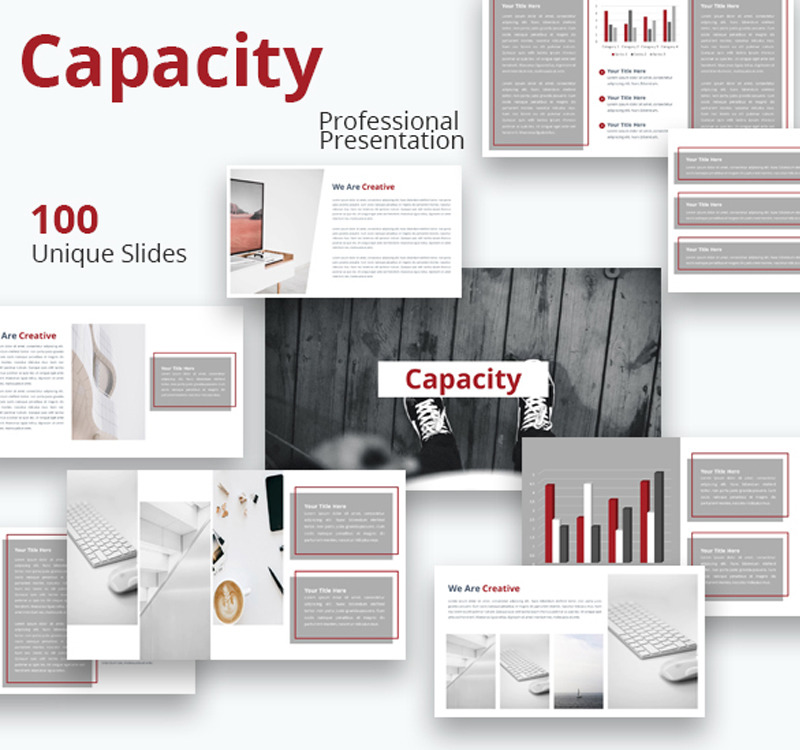 Capacity Google Slides #81272 - TemplateMonster