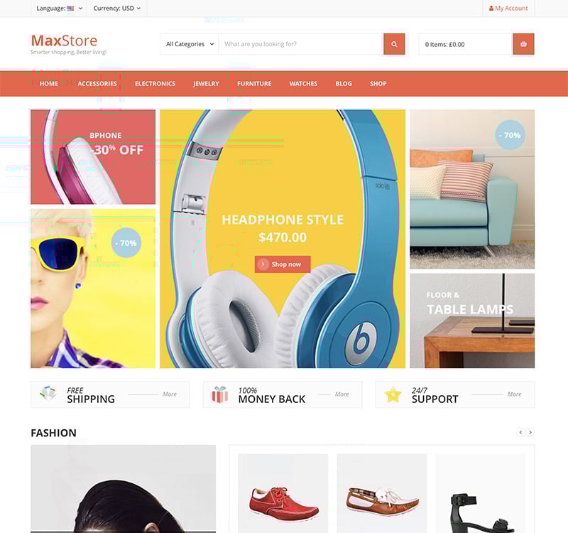 Max Store WooCommerce Theme #81511 - TemplateMonster