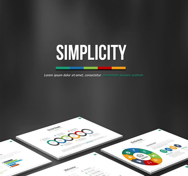 Simplicity | Powerpoint + Bonus PowerPoint Template