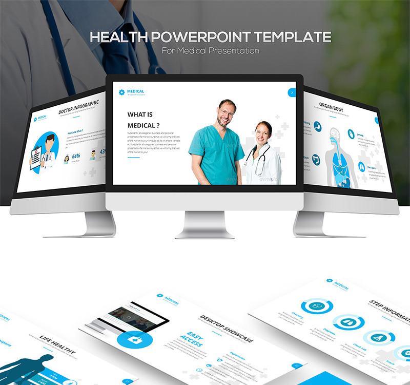 Medical Powerpoint Templates Pc Medical Service Pitch Deck PowerPoint