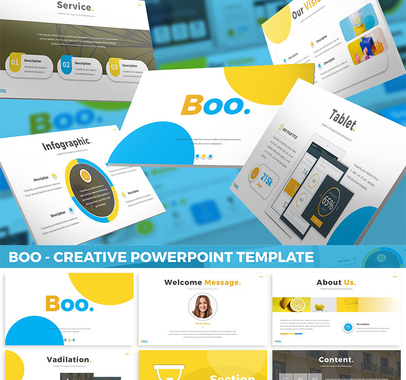 Boo - Multipurpose Creative PowerPoint Template