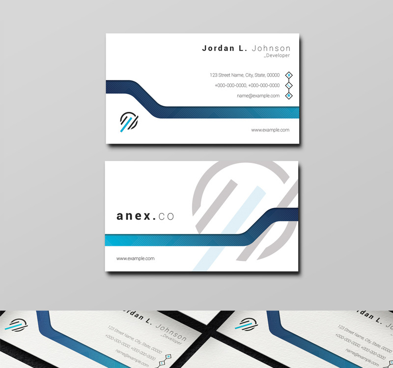 Anex Business Card - Corporate Identity Template