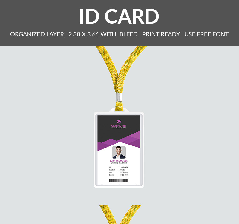 Office Id Card - Corporate Identity Template