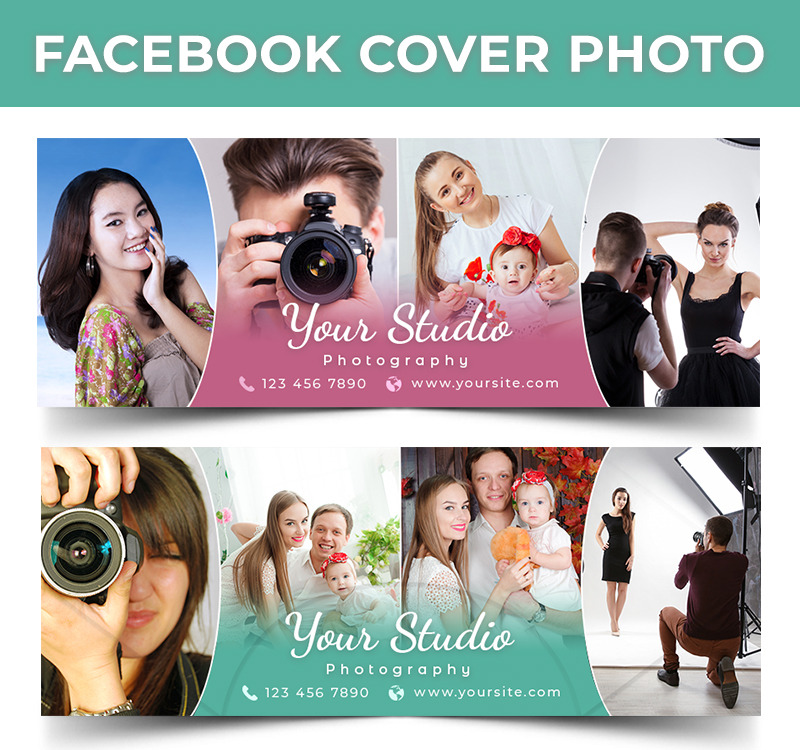 Photography/Fashion Facebook Cover Social Media Template