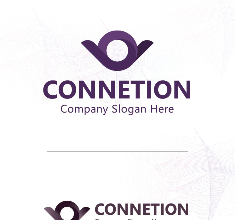 Connetion Logo Template #85193 - TemplateMonster