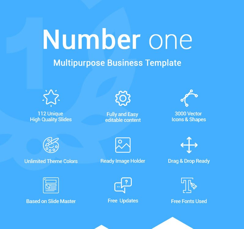 Number One Google Slides #85327 - TemplateMonster