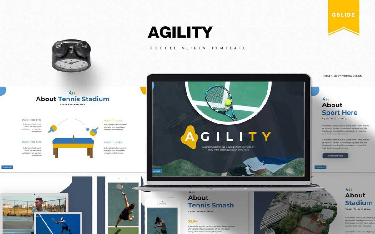 Agility | Google Slides #85438 - TemplateMonster