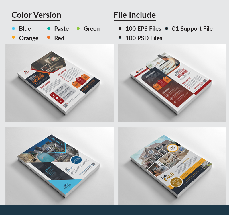 20 Flyer Bundle - Corporate Identity Template