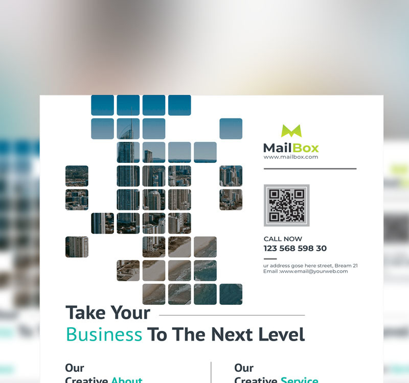 Mailbox - Business Flyer - Corporate Identity Template