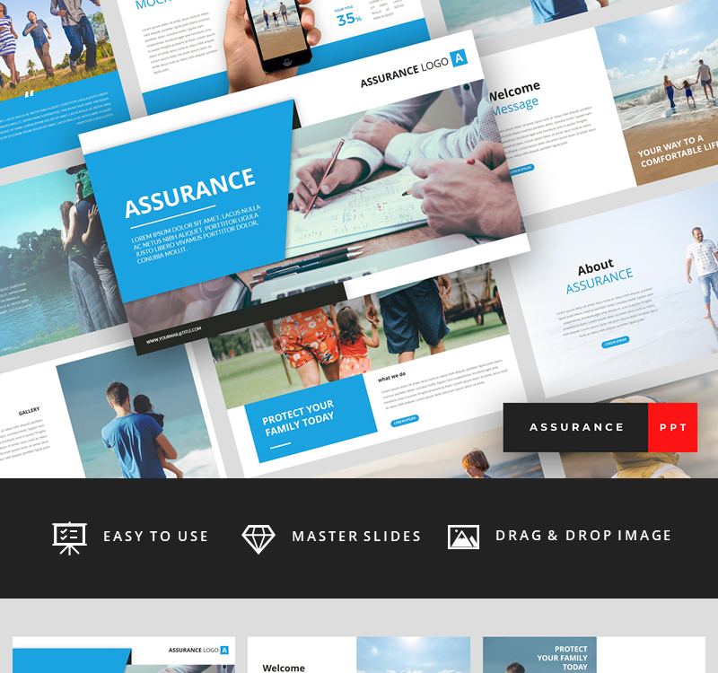 Assurance - Insurance Presentation PowerPoint Template