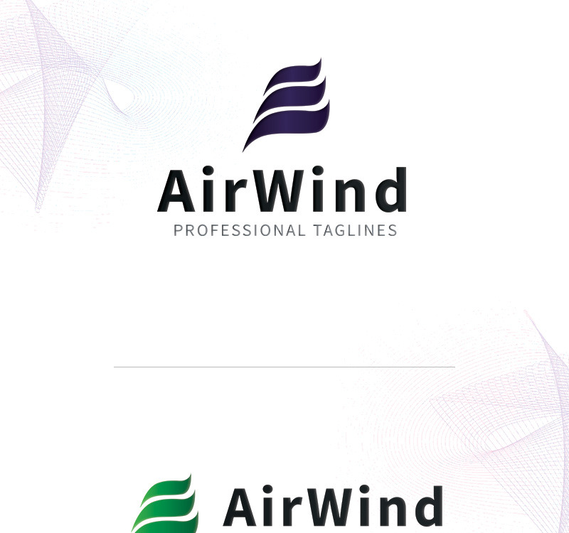 AirWind Logo Template #88267 - TemplateMonster