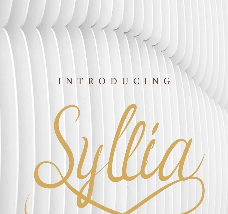 Syllia Font #88338 - TemplateMonster