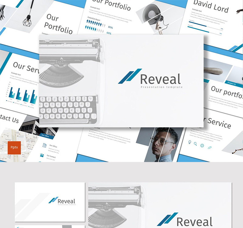 Reveal PowerPoint Template #88436 - TemplateMonster
