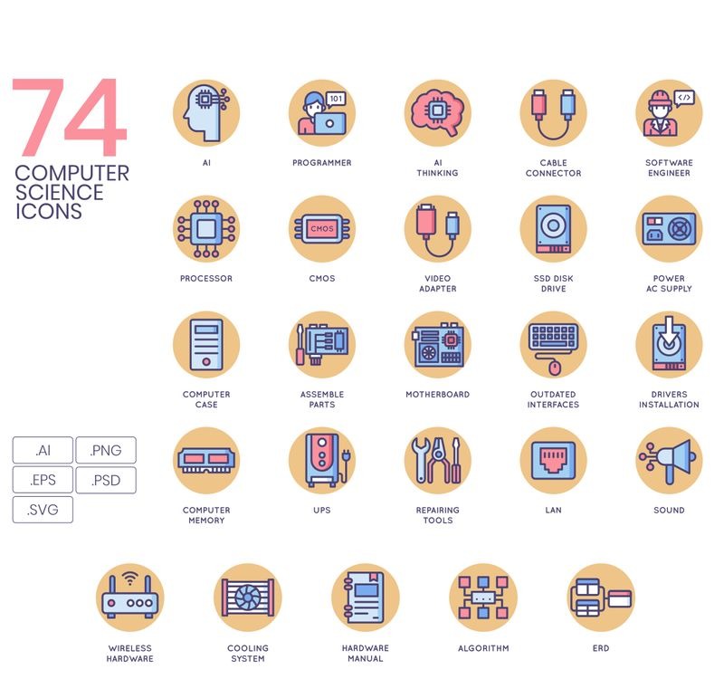 Icon Computer Science