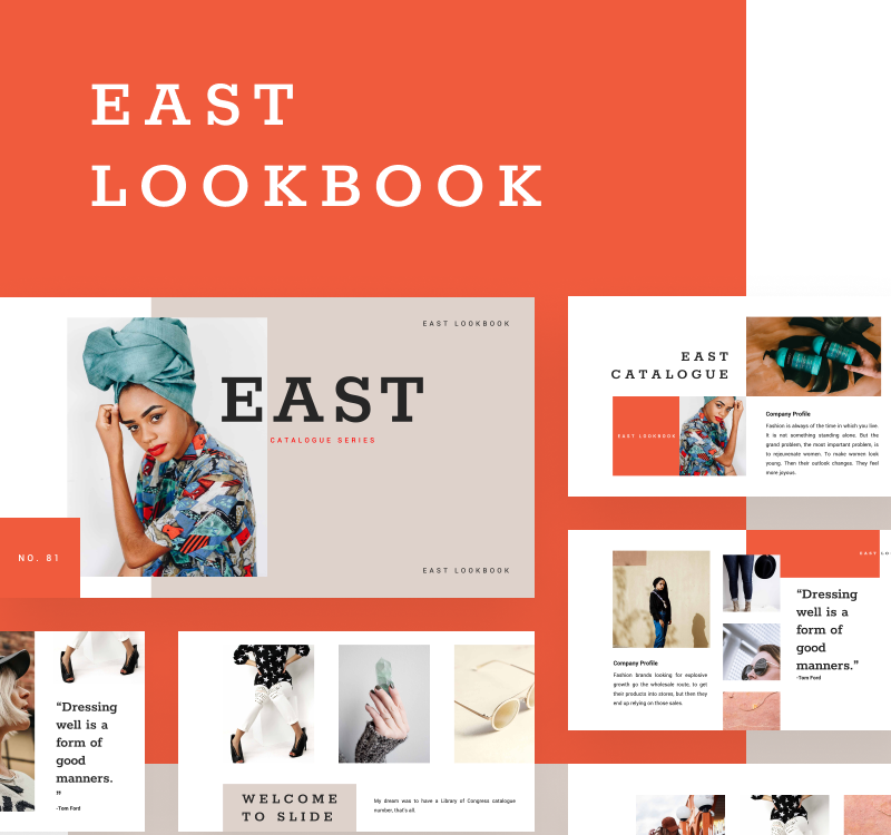 EAST PowerPoint Template #90176 - TemplateMonster
