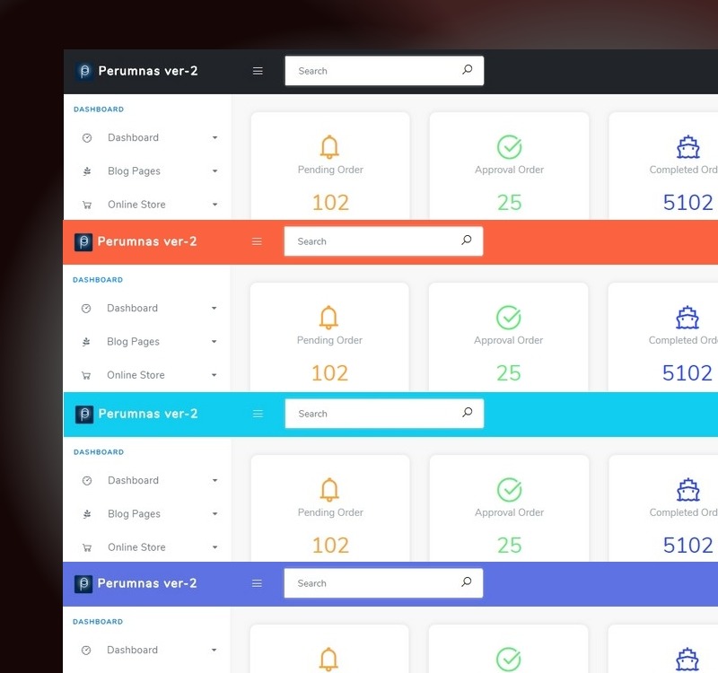 Perumnas - Plantilla de administración HTML Bootstrap 4