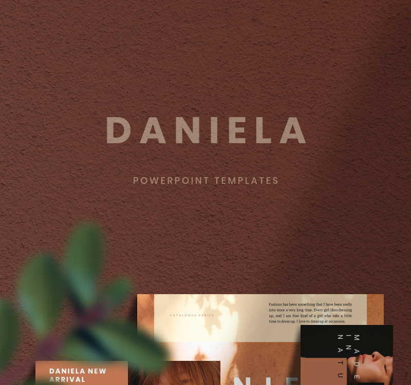 DANIELA PowerPoint Template #92679 - TemplateMonster