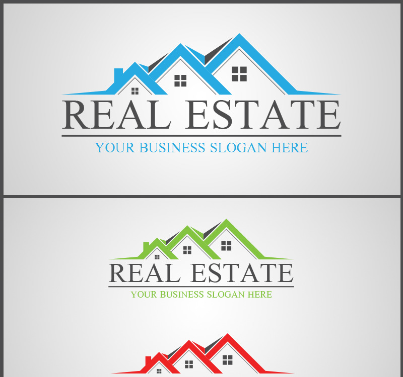 Real Estate Logo Template #94465 - TemplateMonster