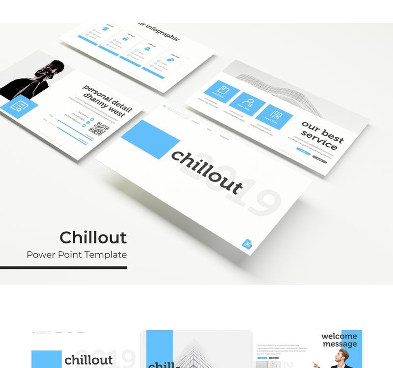 Chillout PowerPoint Template #95346 - TemplateMonster