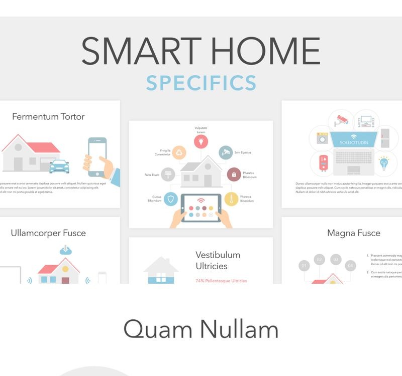Smart Home PowerPoint Template #96699 - TemplateMonster