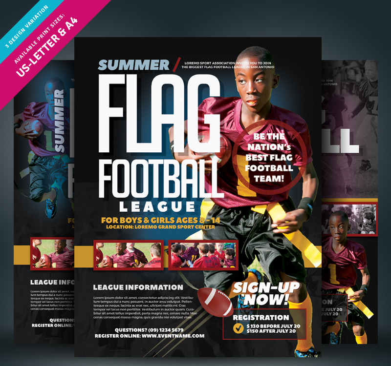 Flag Football Ads