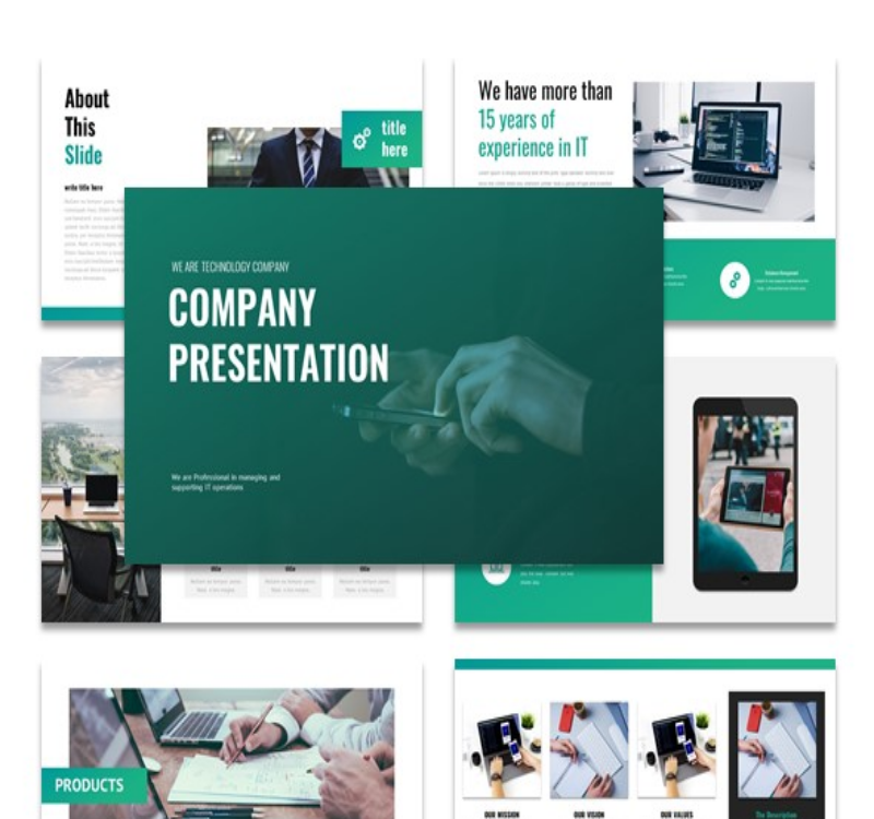 Company Presentation PowerPoint Template - TemplateMonster Company Presentation PowerPoint Template - TemplateMonster