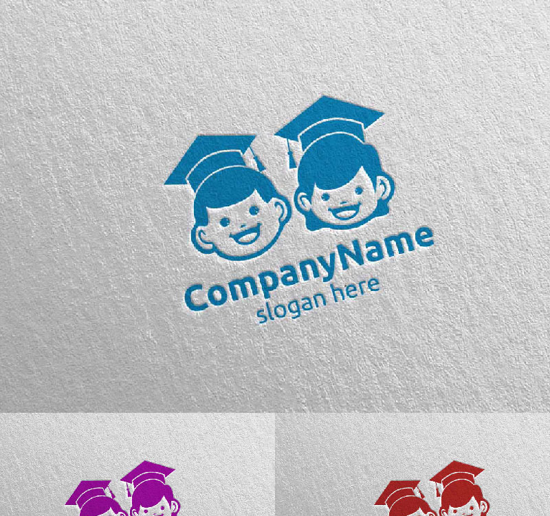 Cute Baby Smile Logo Template #98194 - TemplateMonster