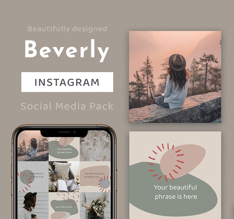 Beverly_ Instagram Template for Social Media