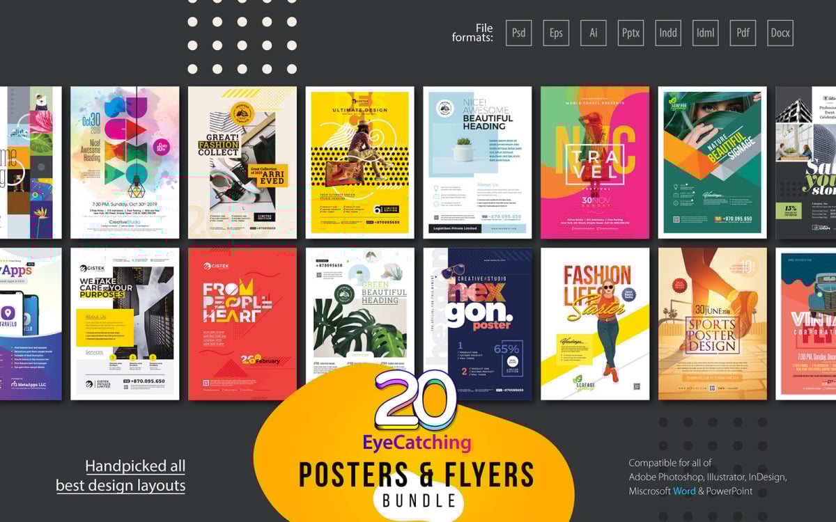 Eye Catching Flyer Bundle - Corporate Identity Template