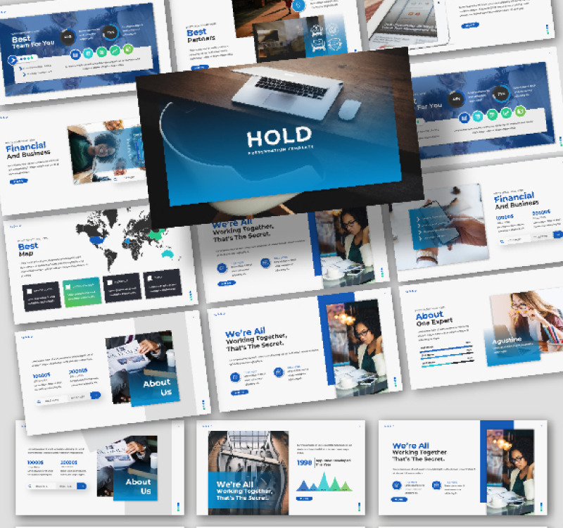 HOLD Presentation Google Slides #99004 - TemplateMonster