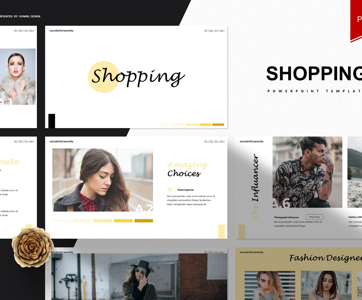 Shopping | PowerPoint Template #100948