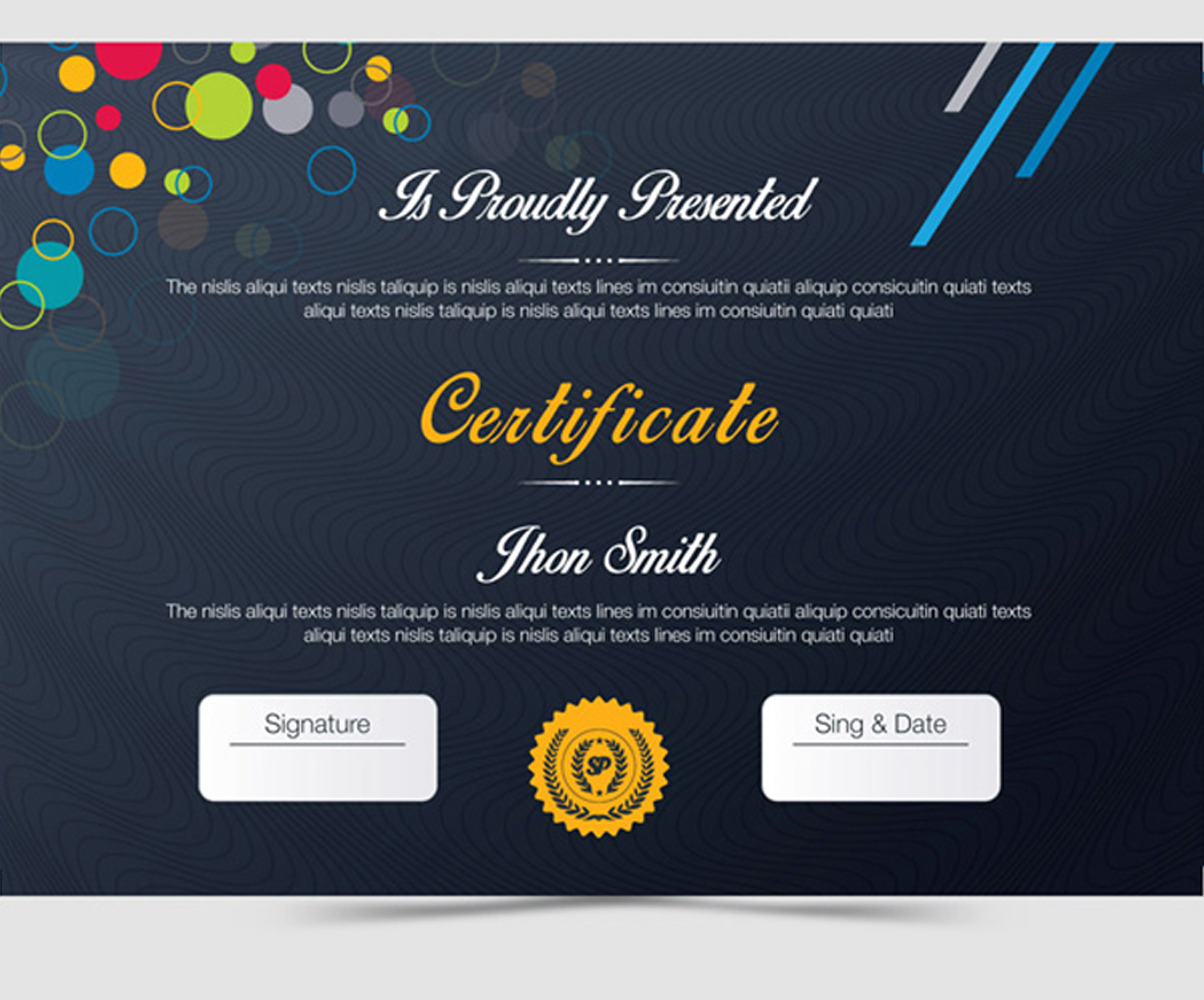 Axpro Brand Design Certificate Template #101330
